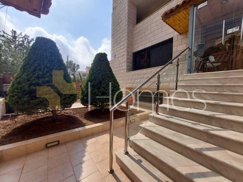 Apartment with garden for rent in Rabieh with an area of 150 m Homes-Jordan