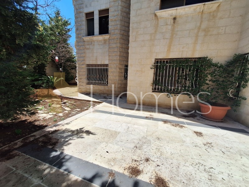 Flat ground floor with garden for rent in Dabouq 250m Homes-Jordan