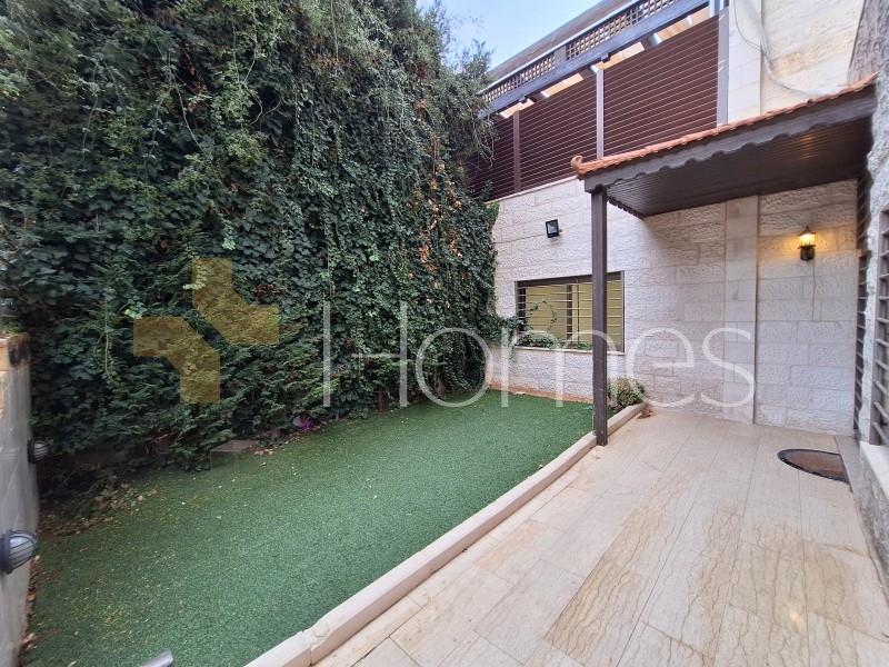 Apartment with garden for sale in Dair Ghbar 200m Homes-Jordan